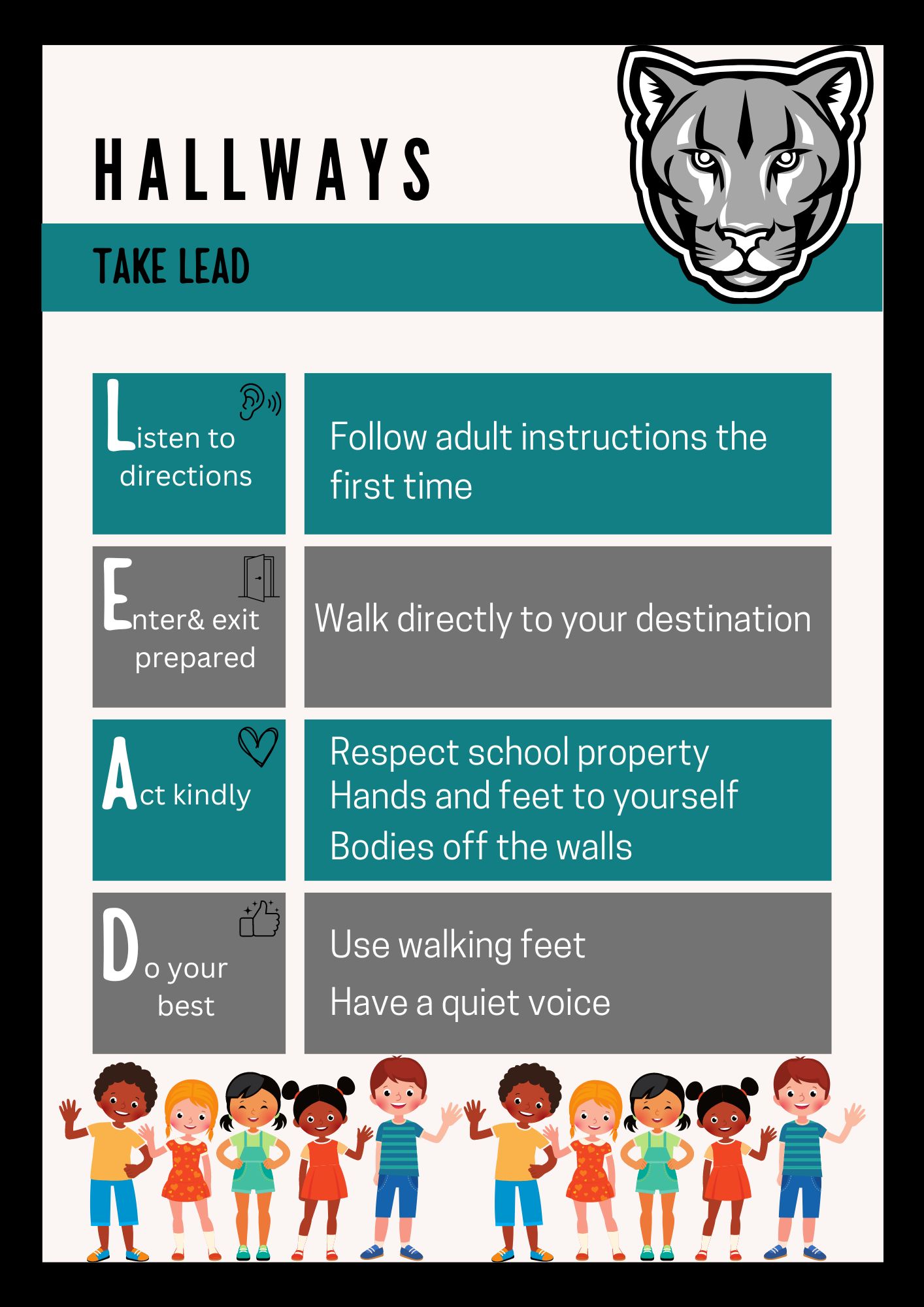 School Rules – Midas Creek Elementary